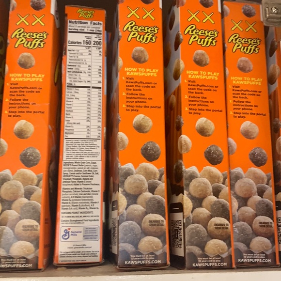 KAWS | Other | Kaws Reeses Puffs Normal Size | Poshmark
